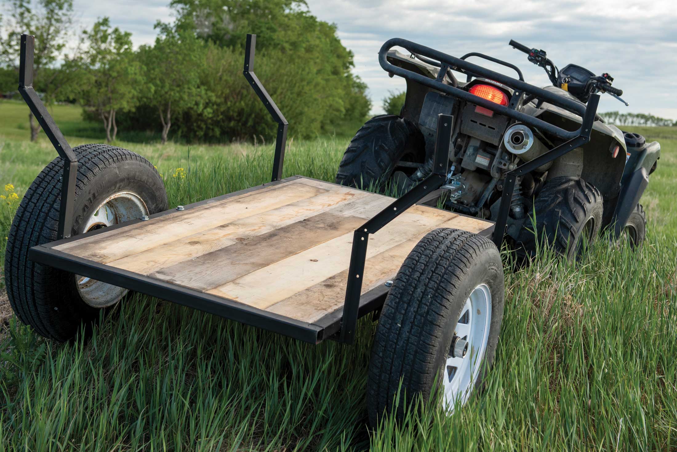 DIY ATV Trailer BC Outdoors Magazine DIY ATV Trailer BC Outdoors Magazine