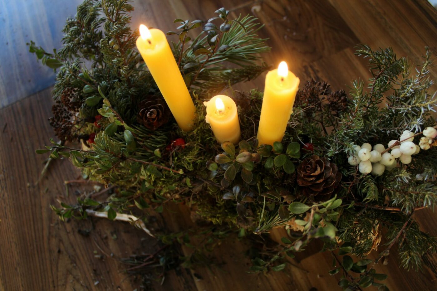 DIY Yule Log Centrepiece • BC Outdoors Magazine