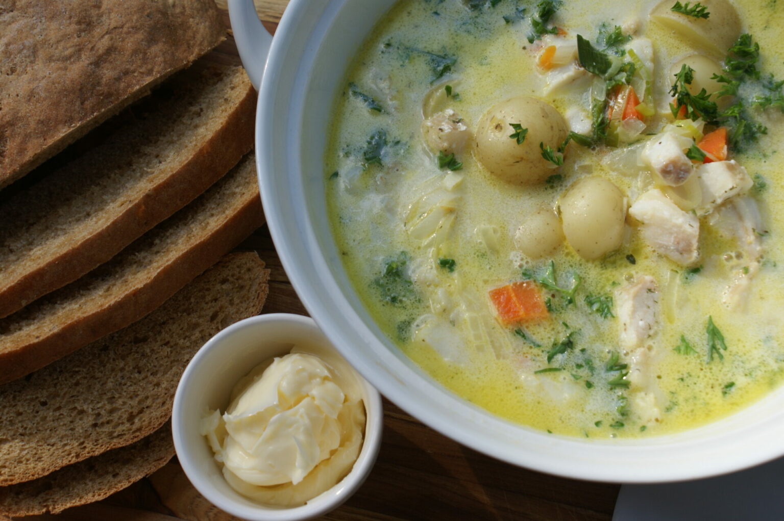 Ice Fisherman’s Finnish Burbot Soup with Rieska • BC Outdoors Magazine