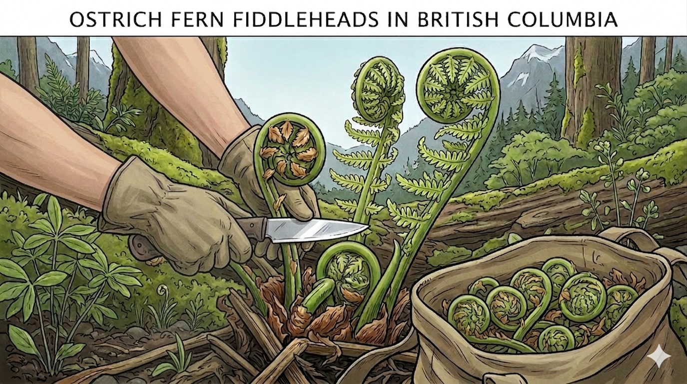 Foraging For Fiddleheads • BC Outdoors Magazine