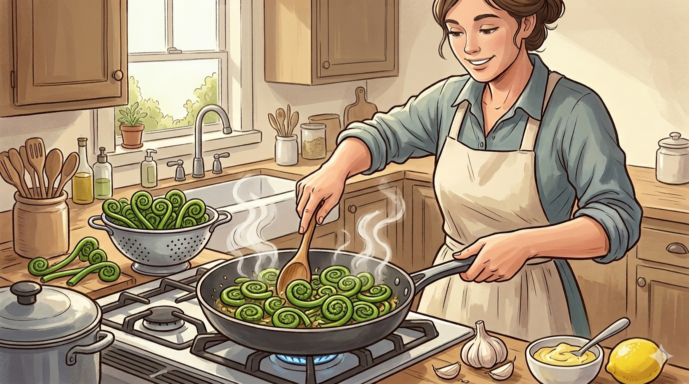 Foraging For Fiddleheads • BC Outdoors Magazine